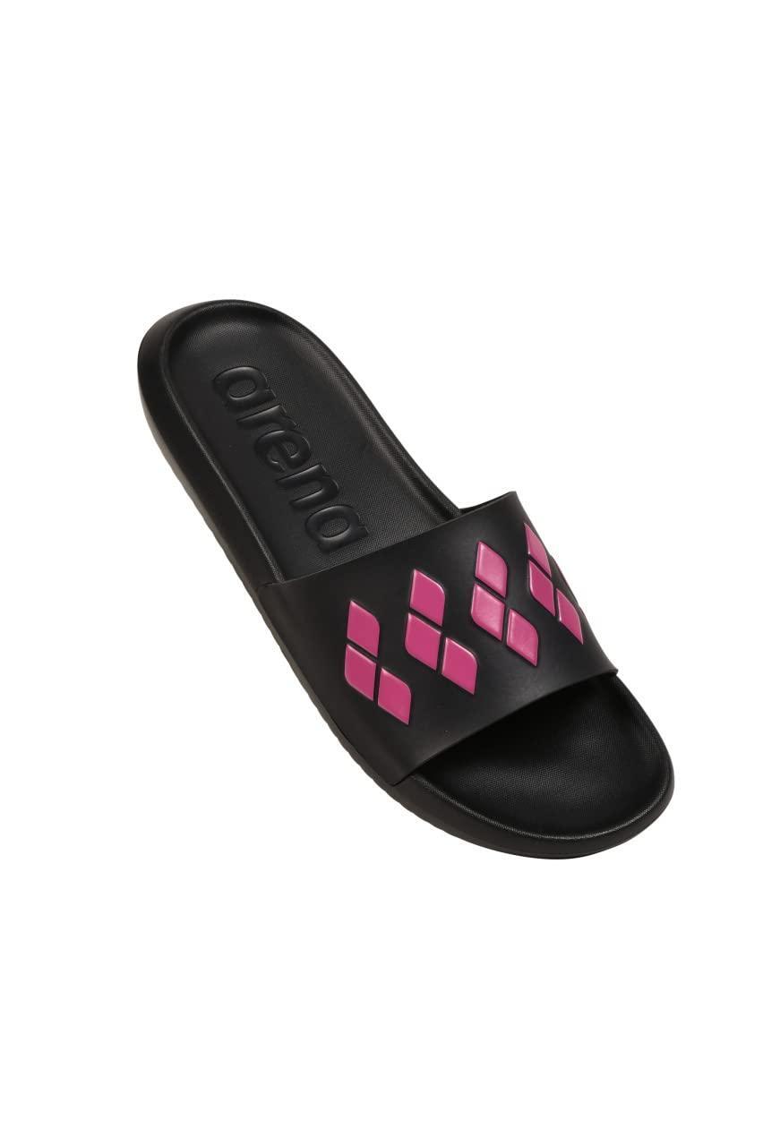 Arena Black Pink Urban Slide Sandal | swimminstuff